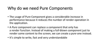 Optimizing your use of react life cycles by shedrack akintayo | PPT