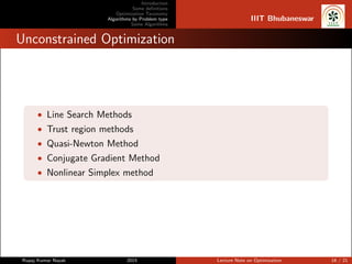 Optimization and its applications usefulness for researchers | PPT