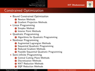 Optimization and its applications usefulness for researchers | PPT