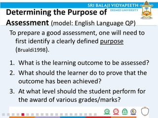 Optimum assessment of cognitive domain in medical education | PPT