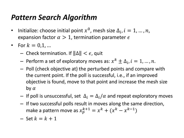 Optimum engineering design - Day 6. Classical optimization methods | PPT