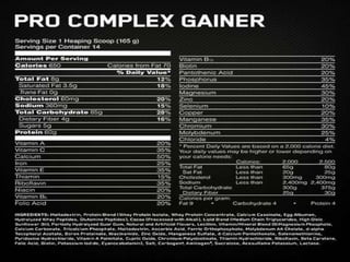Optimum Nutrition Pro Complex Gainer | PPT