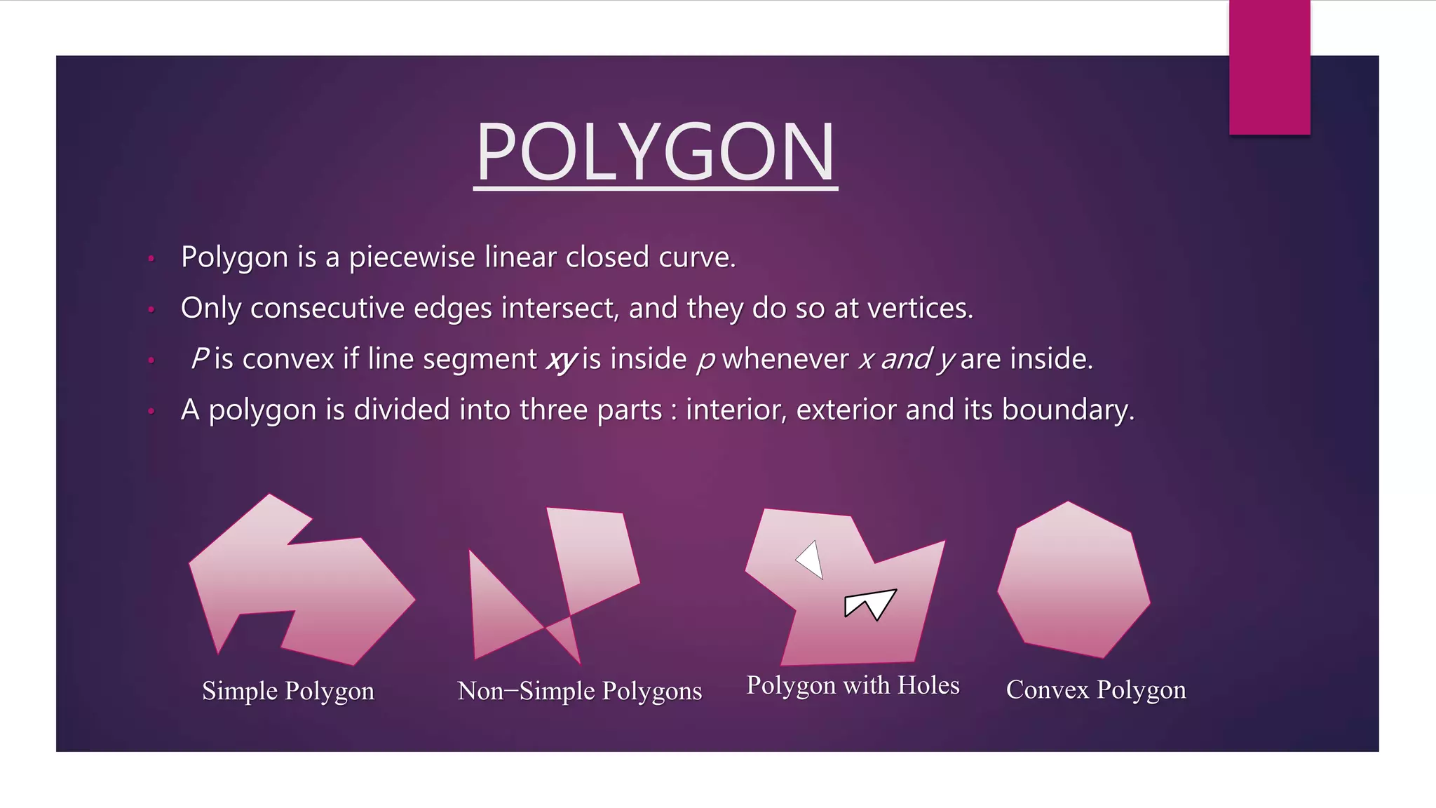 Optimum polygon triangulation | PPT