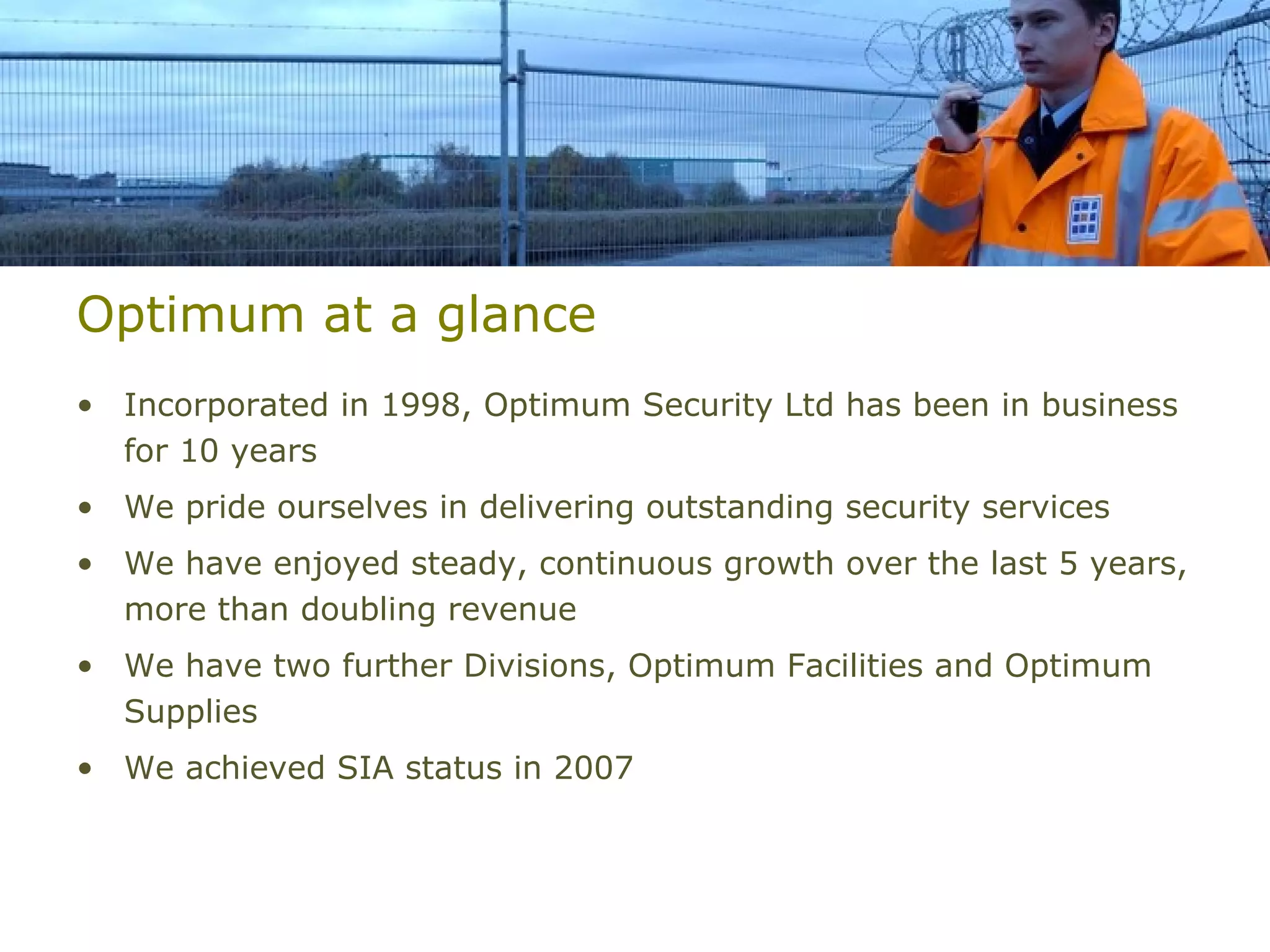 Optimum Presentation | PPT