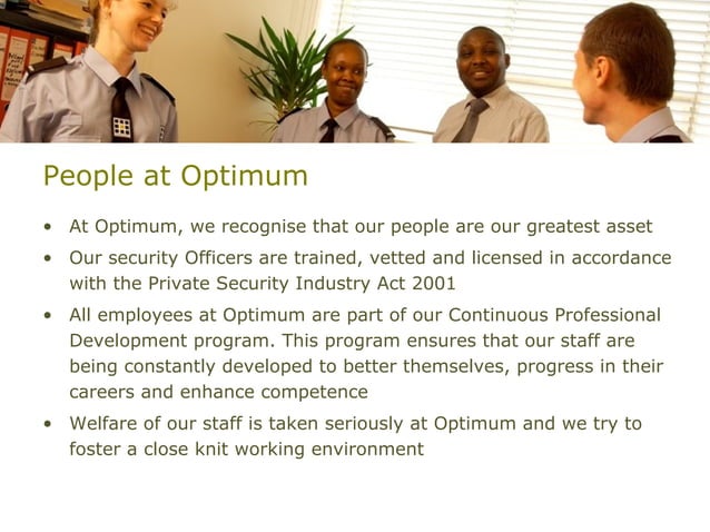 Optimum Presentation | PPT