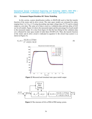 Optimum tuning of pid controller for a permanent magnet brushless dc ...