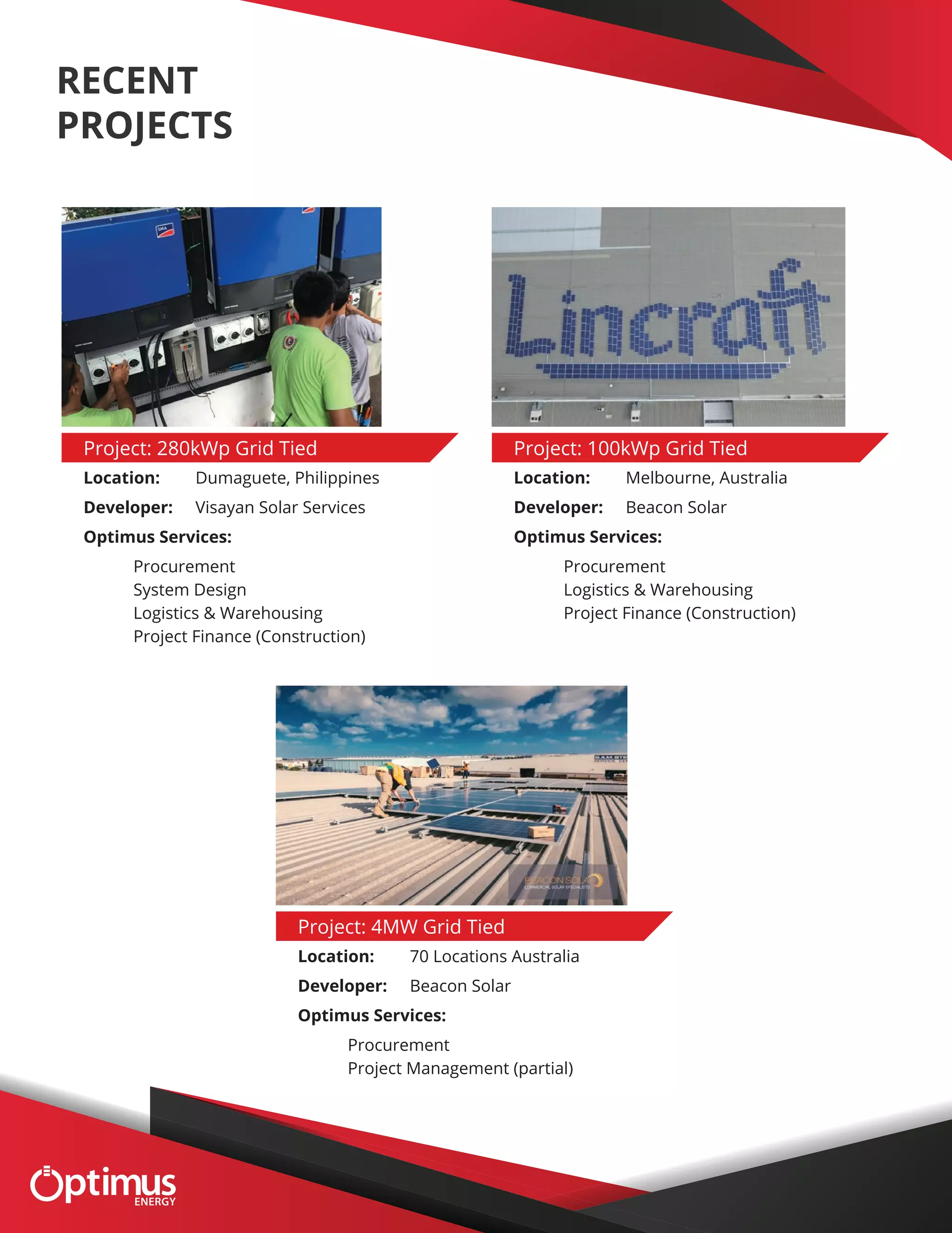 Optimus energy-corporate-profile-2017 | PDF