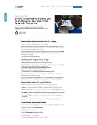 Beyond Reconciliation: Building End-to-End Financial Operations That Scale with Complexity | PDF