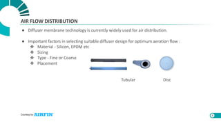Waste Water aeration system challenges solutions | PPTX