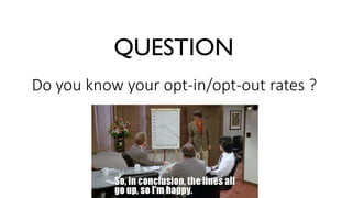 Opt-in opt-out strategies | PDF