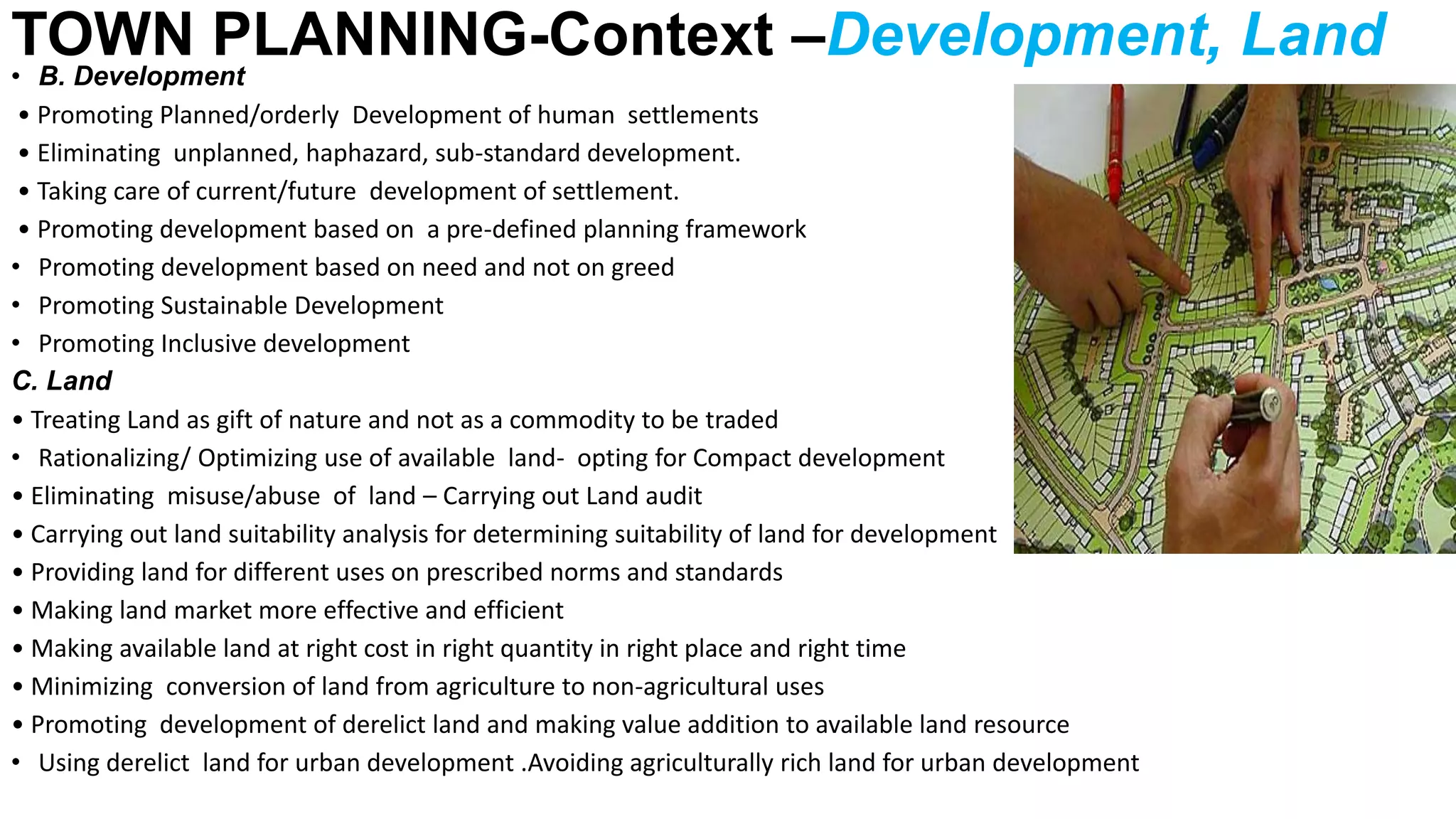 Opting for Town Planning- as a career Option.pptx | Civil Engineering ...
