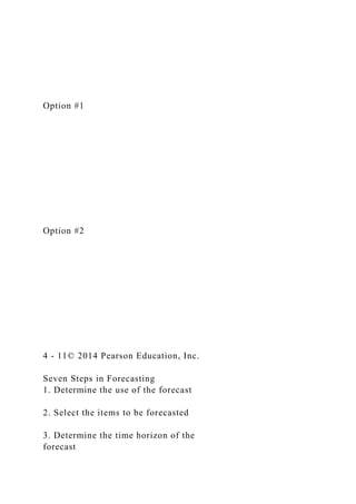 Option #1 Option #2 .docx | Business | Business and Finance