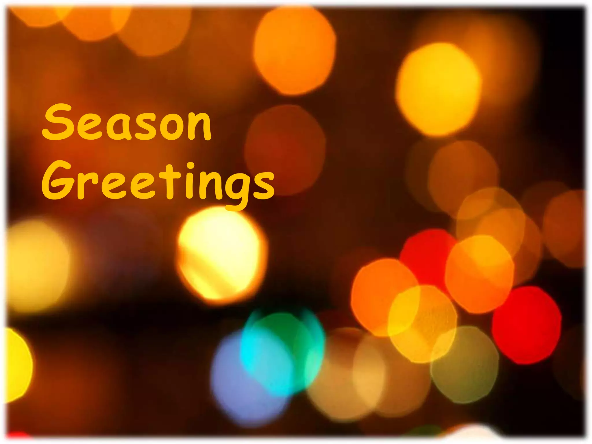 Seasons greetings from Abacus | PPTX