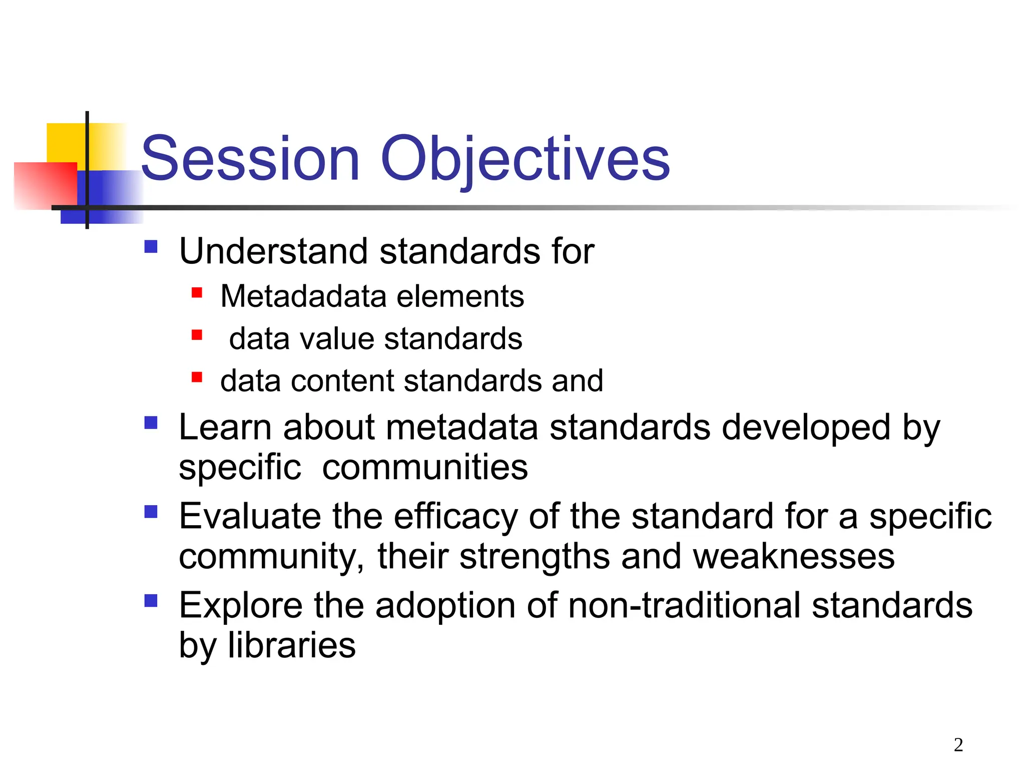 Metadata: Concept, Types, Metadata Standards: Dublin core, METS, MODS | PPT
