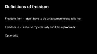 Optionality, uncertainty and freedom from HCPP | PPT