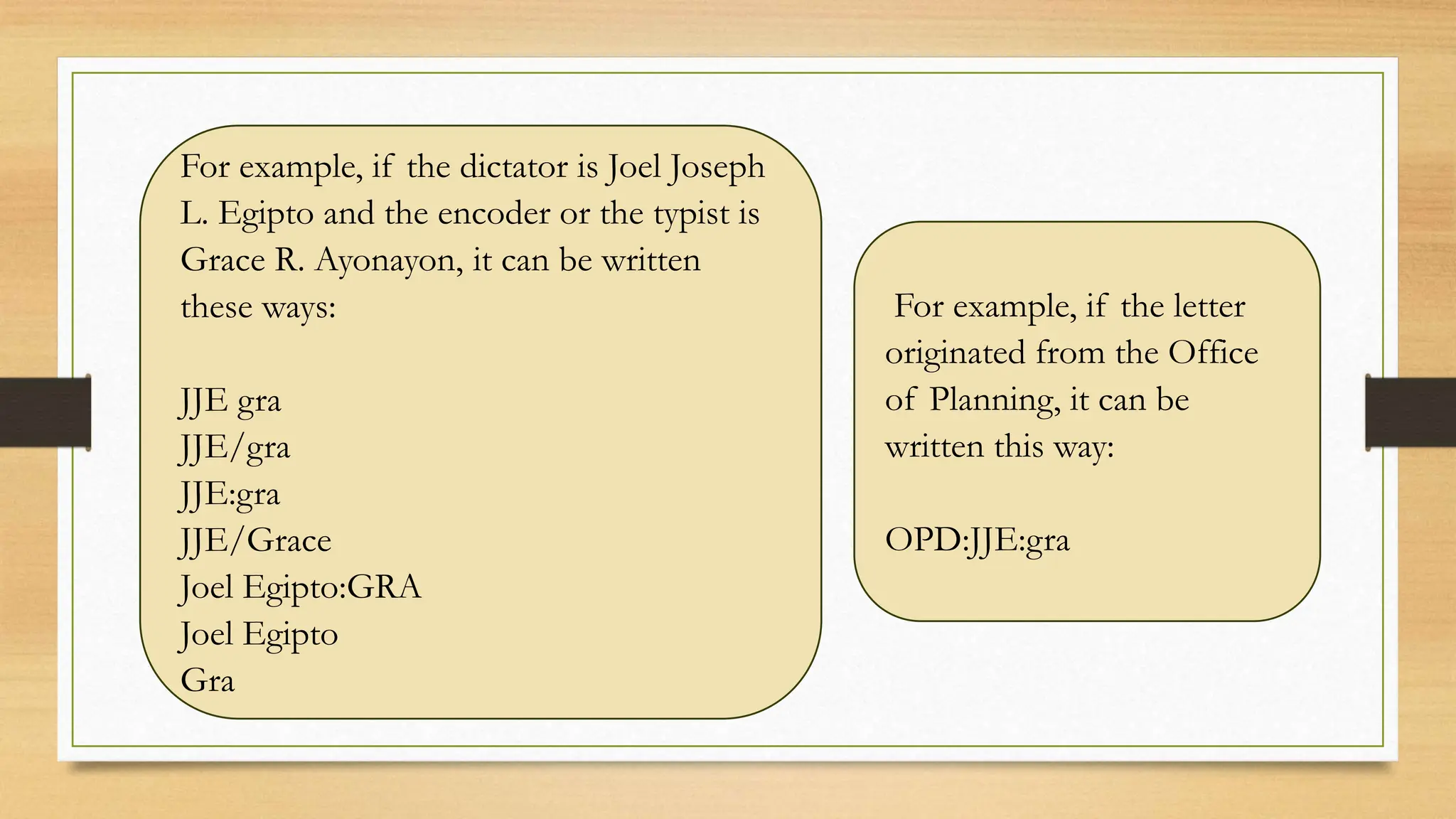 The Optional Parts of Business letter in Technical Writing | PPT