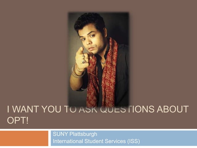 Optional practical training powerpoint | PPT