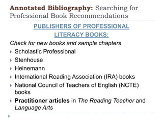 Optional Professional Development Handout Tutorial | PPT