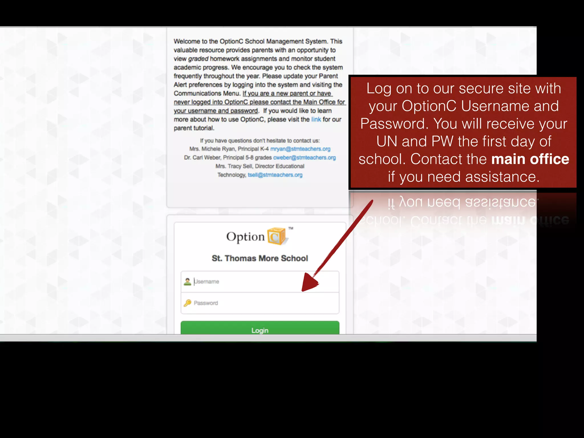 OptionC Parent Tutorial 2015-2016 | PDF