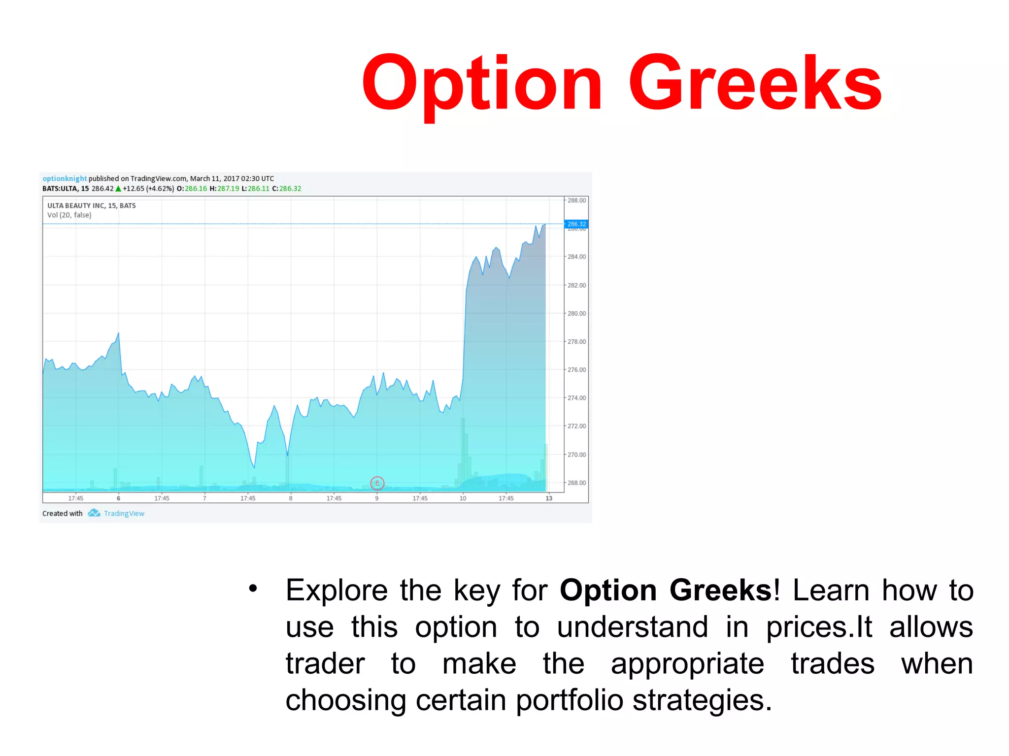 Option greeks | PPT