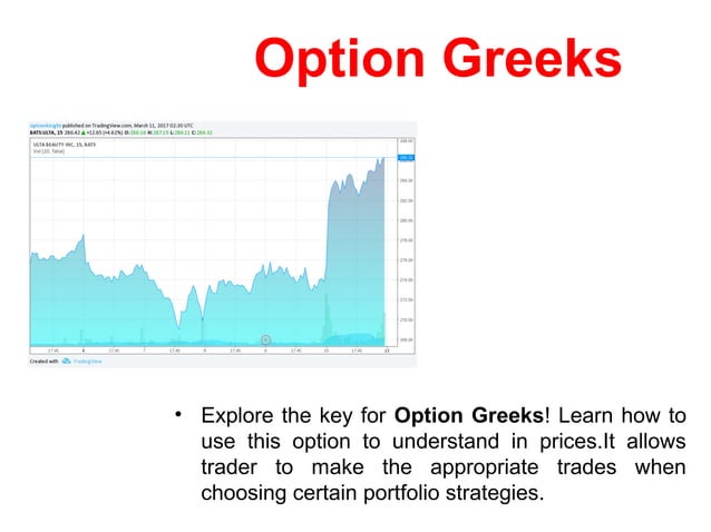 Option greeks | PPT