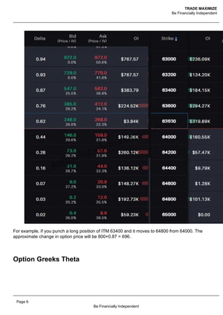 Option Greeks Explained _ Boost Your Trading Strategy.pdf | Stocks and ...