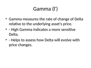 Option Greeks Presentation .pptx