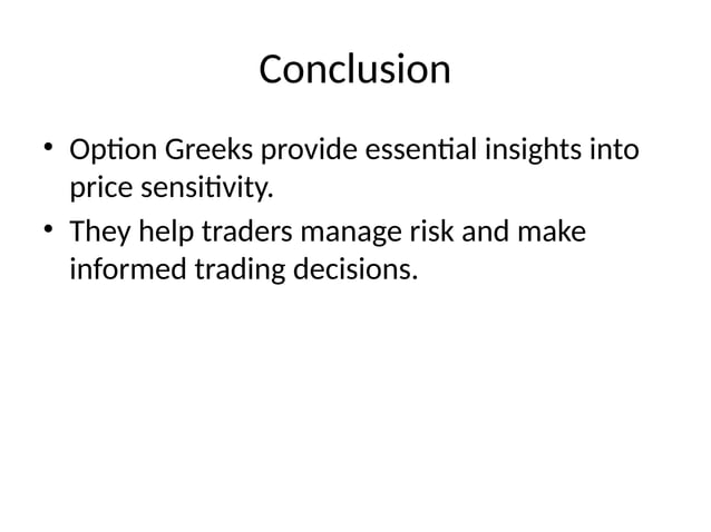 Option Greeks Presentation .pptx
