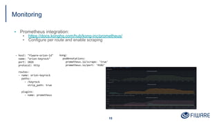 Kong, Keyrock, Keycloak, i4Trust - Options to Secure FIWARE in Production | PDF
