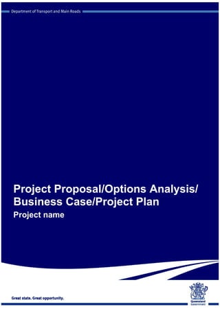 Options analysis template in major feasibility study | PDF