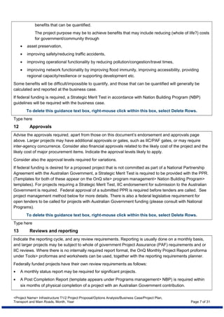 Options analysis template in major feasibility study | PDF