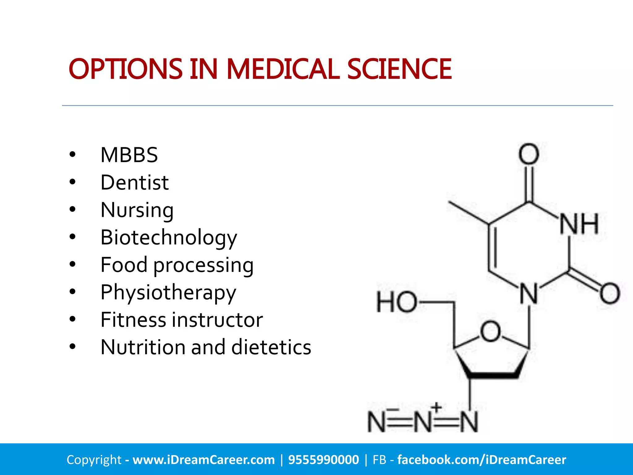 Career options in Science | PPTX