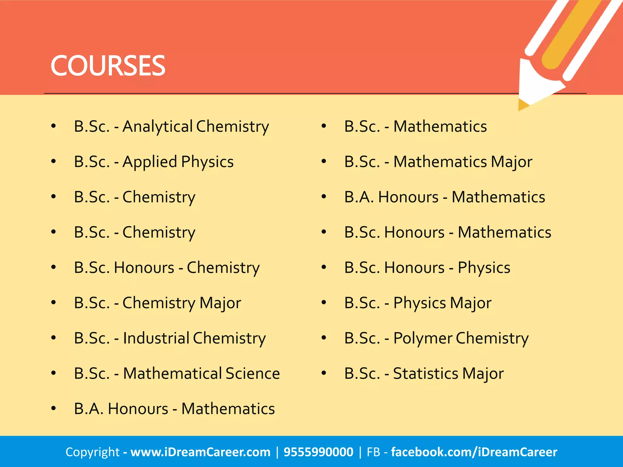 Career options in Science | PPTX