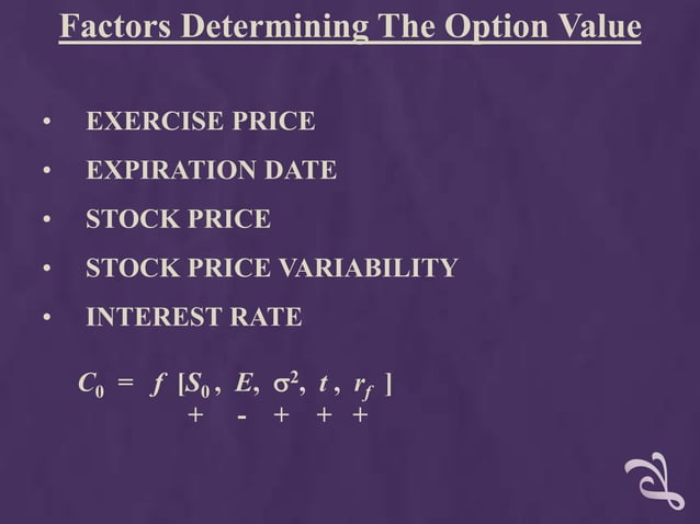 Options pricing ( calculation of option premium) | PPTX