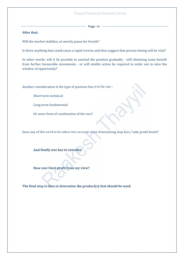 Options Trading Guide | PDF