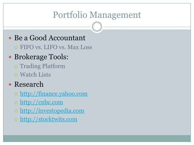 Options trading presentation | PPTX | Stocks and Bonds | Personal Investing