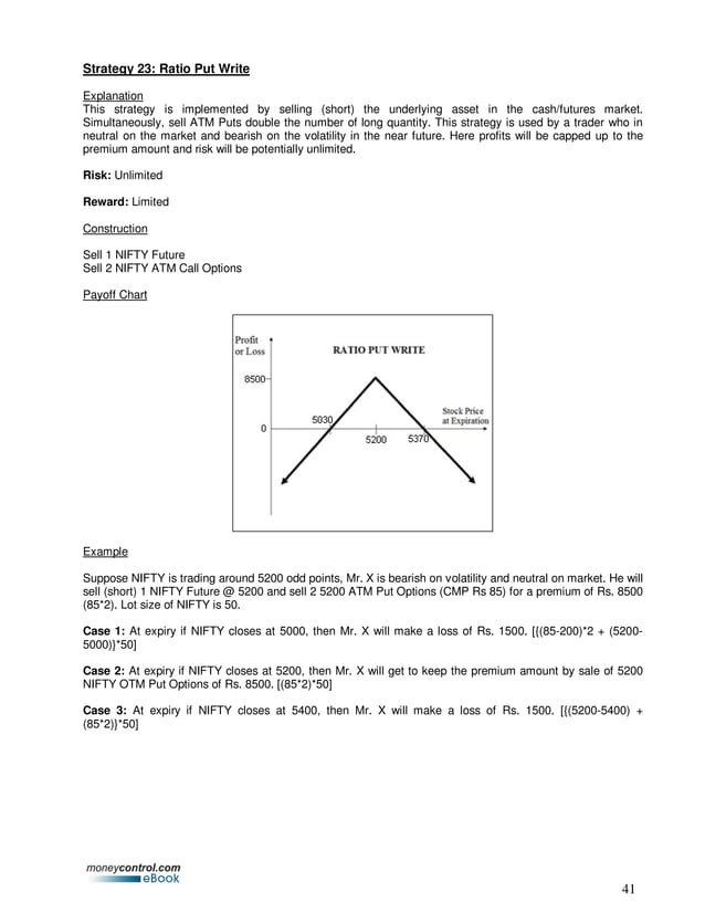 Option trading strategies | PDF