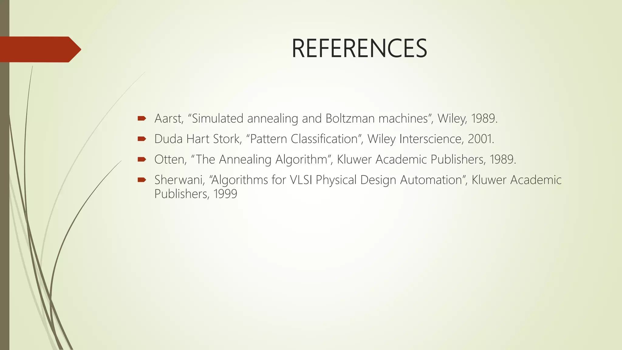 OPTIMIZATION- SIMULATED ANNEALING | PPT