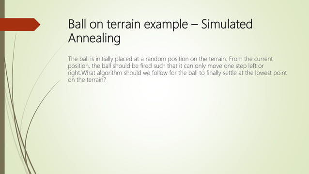 OPTIMIZATION- SIMULATED ANNEALING | PPT