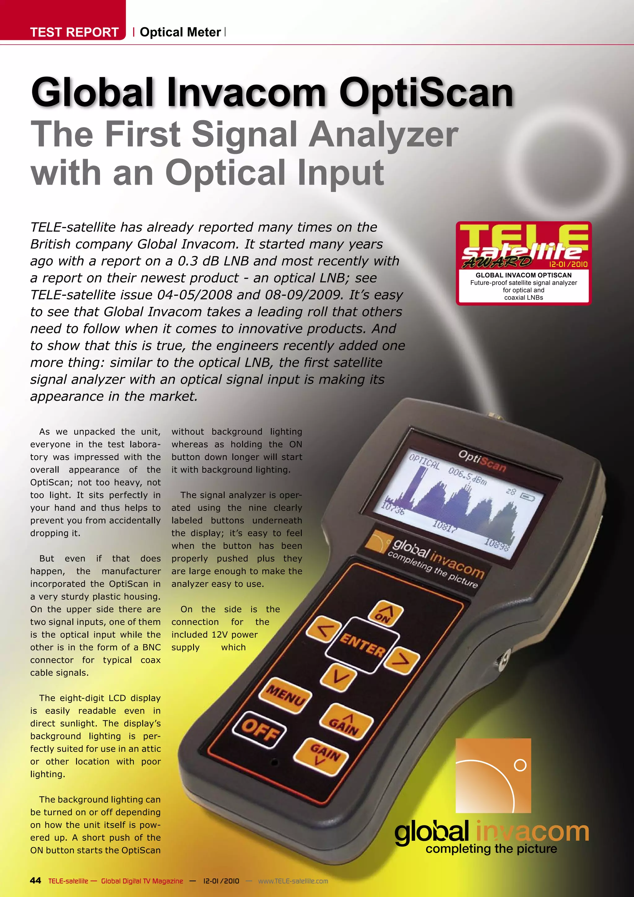 Optiscan | PDF