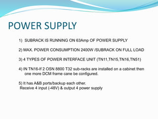 Huawei Optix 8800 UPS (universal platform subrack) | PPTX | Computing | Technology & Computing