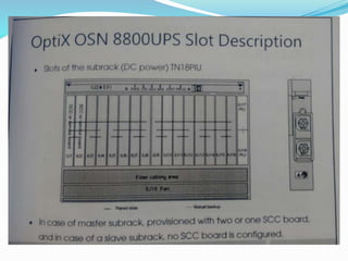 Huawei Optix 8800 UPS (universal platform subrack) | PPTX | Computing | Technology & Computing
