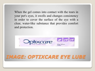 Optixcare Eye Lube | PPTX
