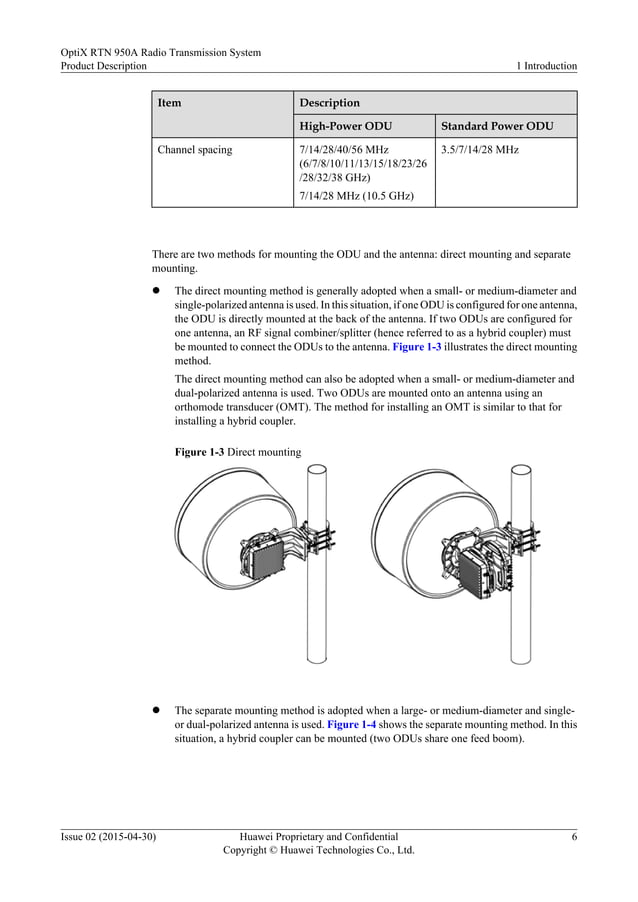 OptiX_RTN_950A_Radio_Transmission_System.pdf | Computer Networking | Computing