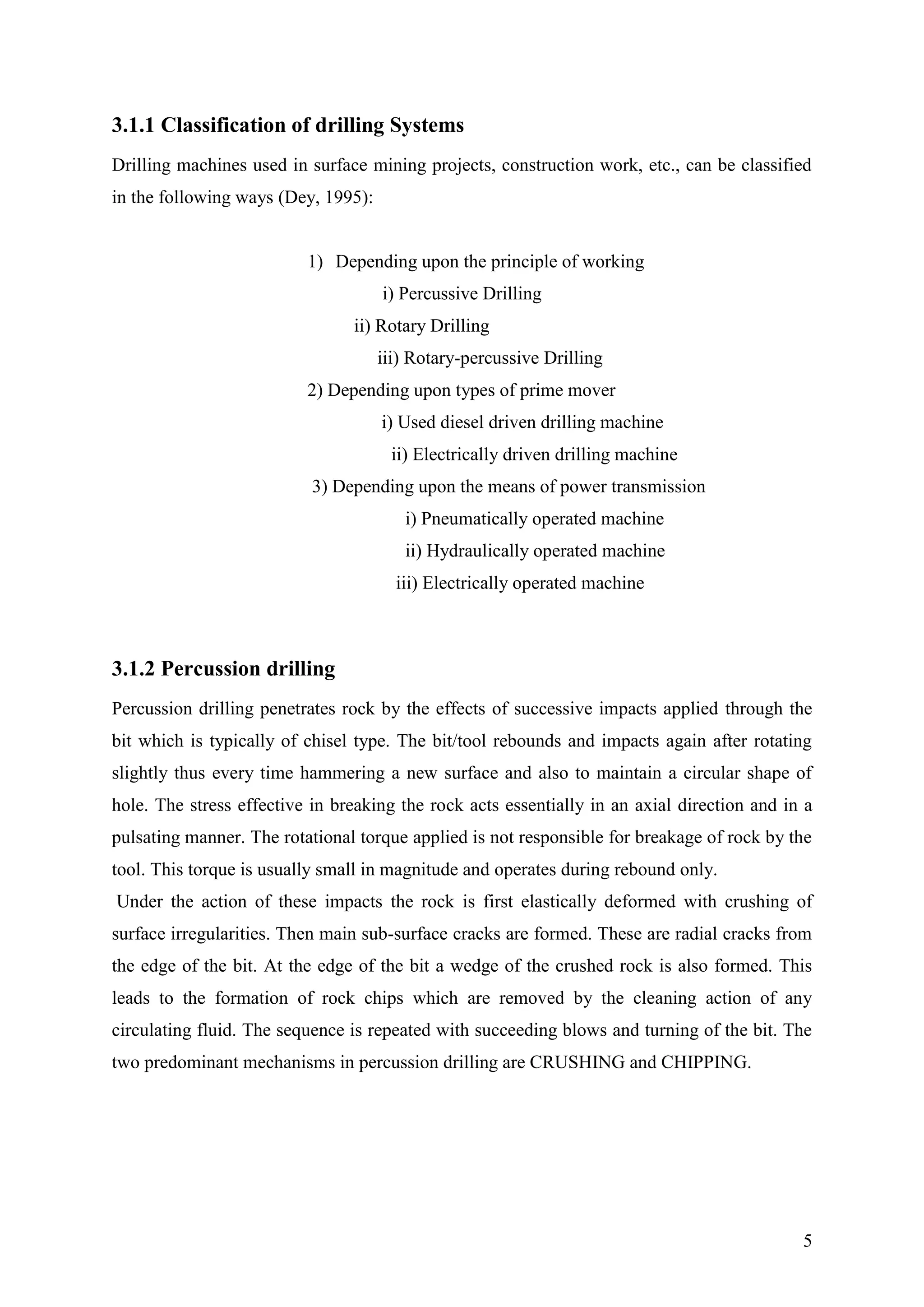 Optimization Of Blasting Parameters In Open Cast Mines Pdf Geology