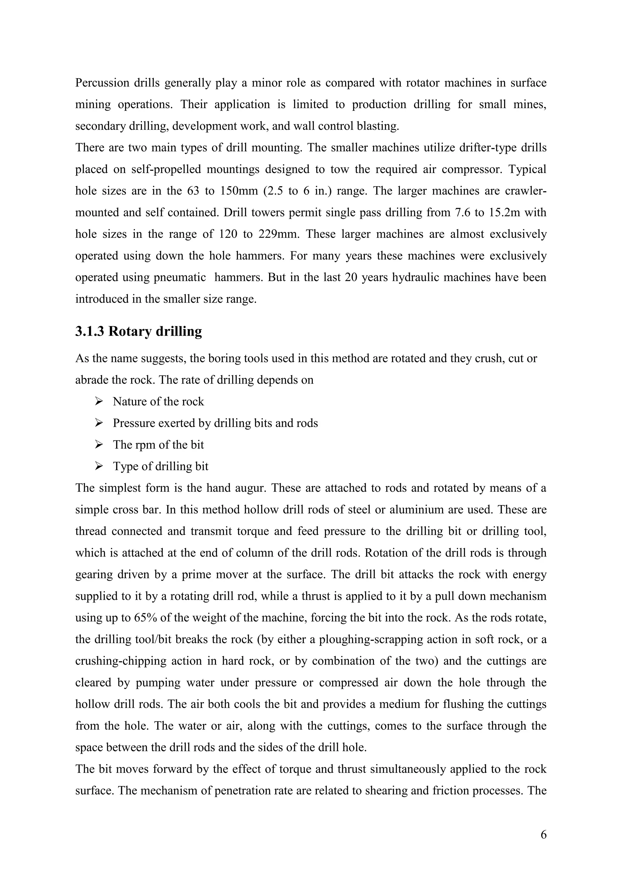 Optimization Of Blasting Parameters In Open Cast Mines Pdf Geology