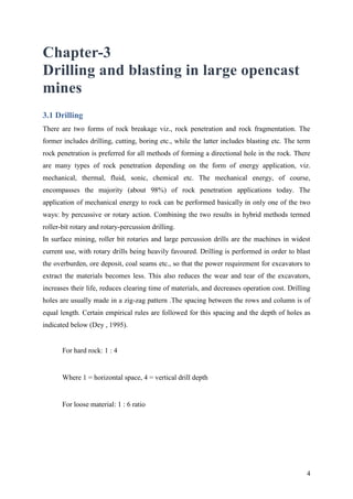 Optimization of Blasting Parameters in open cast mines | PDF