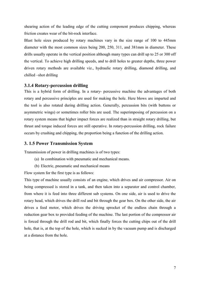 Optimization Of Blasting Parameters In Open Cast Mines Pdf Geology