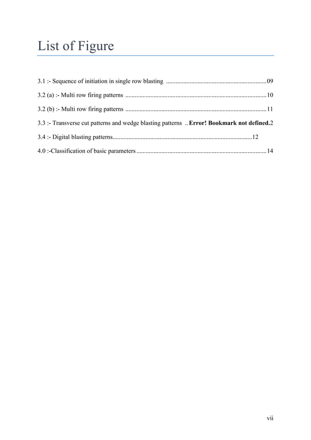 Optimization Of Blasting Parameters In Open Cast Mines Pdf
