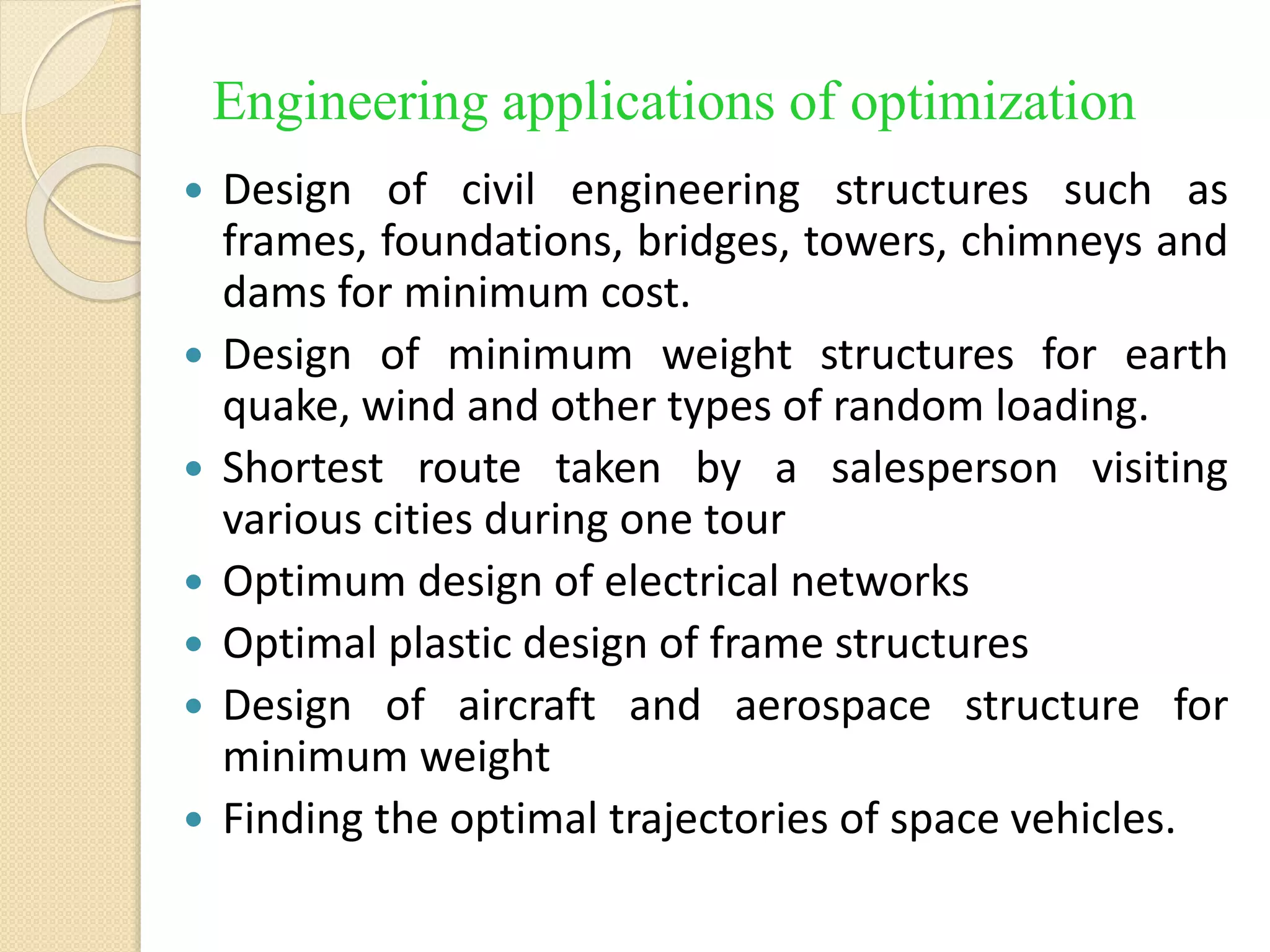Optmization techniques | PPTX